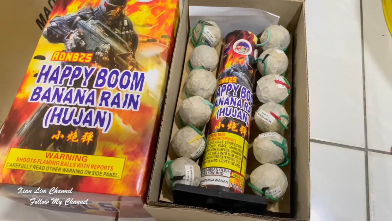 【Fireworks】2 inch Shell Firework ， Shoots Flaming Balls（ADN825）| 2寸礼花弹 ...