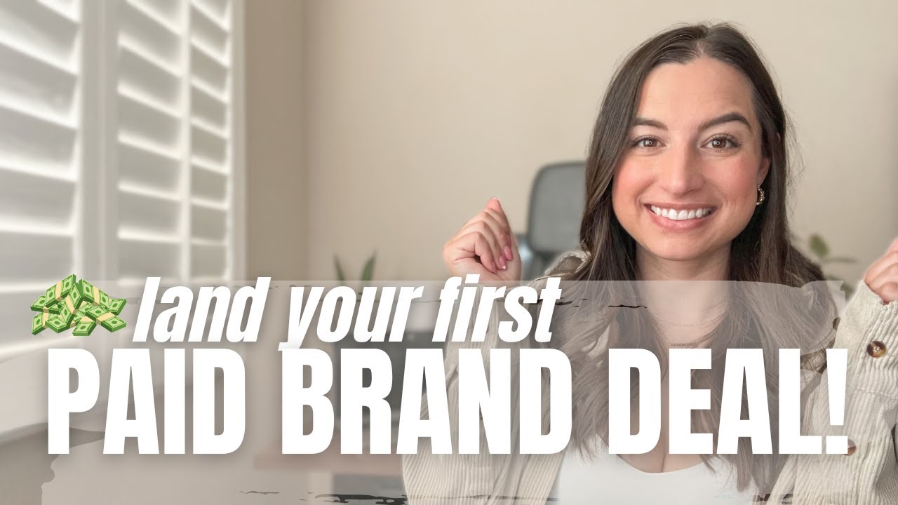 How to Get PAID Brand Deals even as a Small Creator (Step-by-Step Guide ...