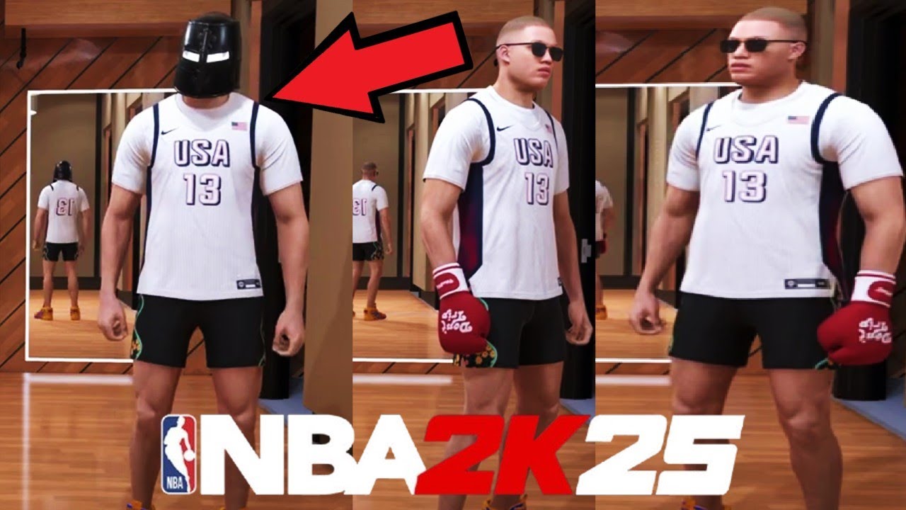 Where to get Dark Knight Helmet and Boxing Gloves in NBA 2k25 - YouTube