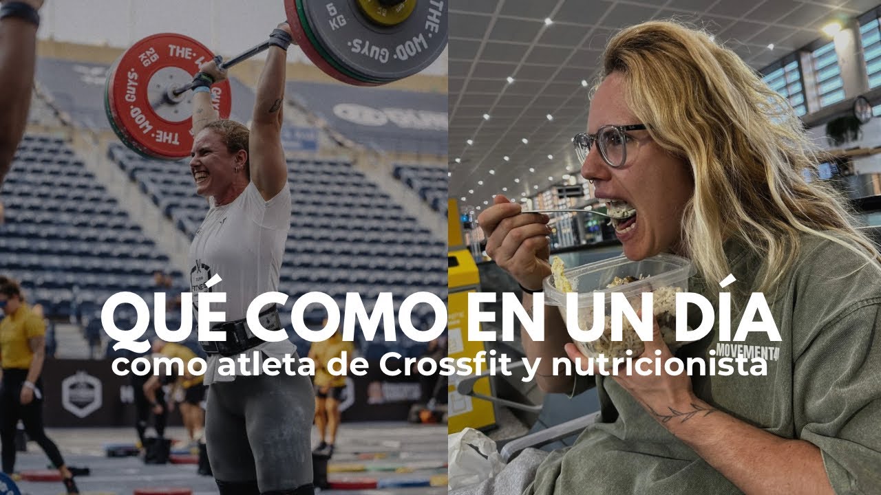 Qué como en un día como atleta de Crossfit y nutricionista - YouTube