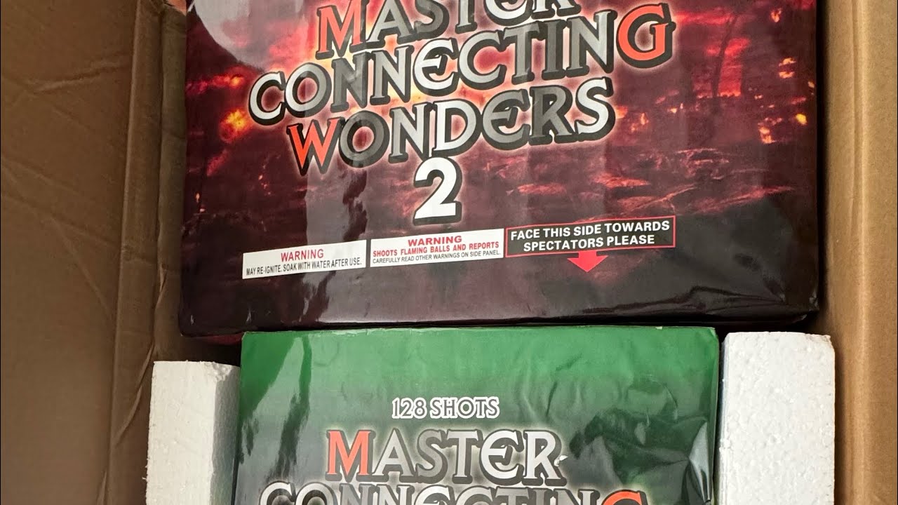 Master connecting Wonders firework 228 shots - YouTube