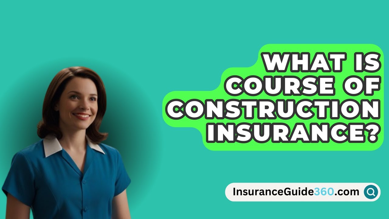 What Is Course Of Construction Insurance? - InsuranceGuide360.com - YouTube