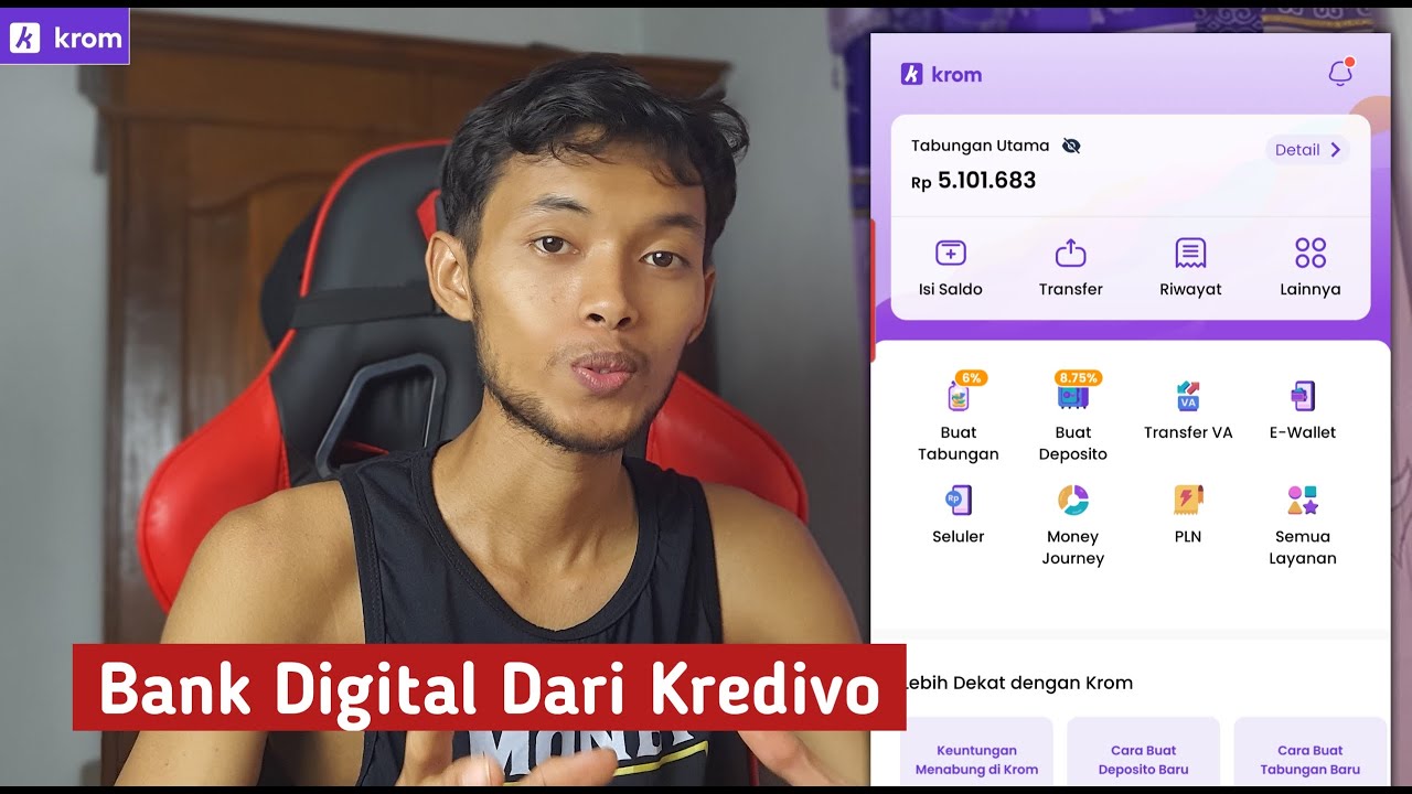 Review Bank Digital Krom Bank - YouTube