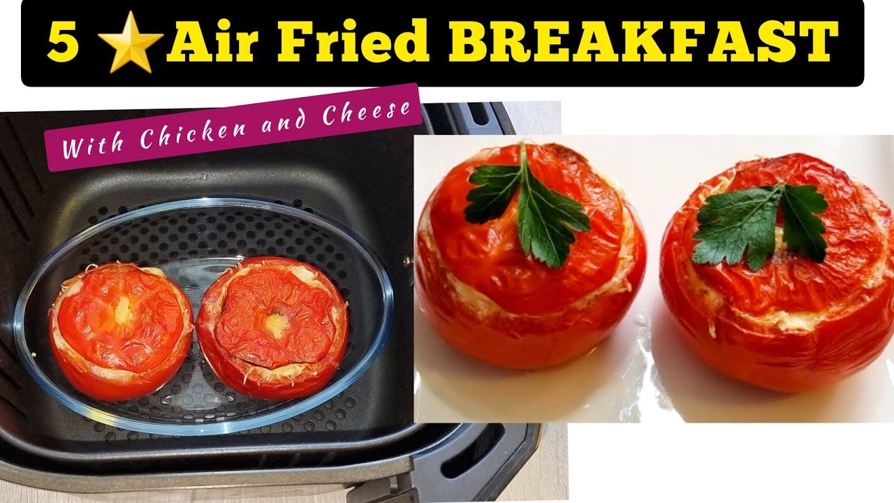 Easy 5⭐️ Air fried BREAKFAST / STARTER Recipe // Air fryer Chicken ...