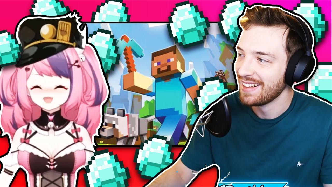 First Time on MINECRAFT ft. ironmouse - YouTube