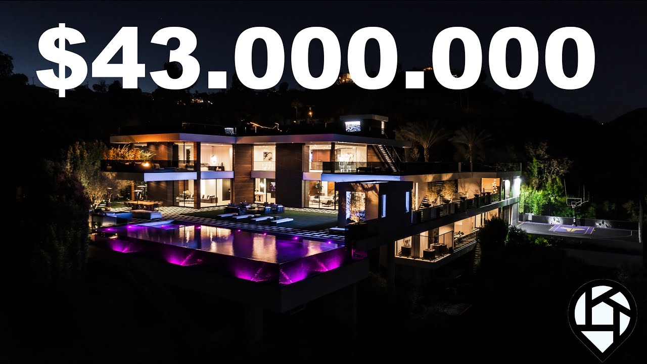 Explore the $43 Million Brentwood Mansion: An Icon of Luxury Living in ...