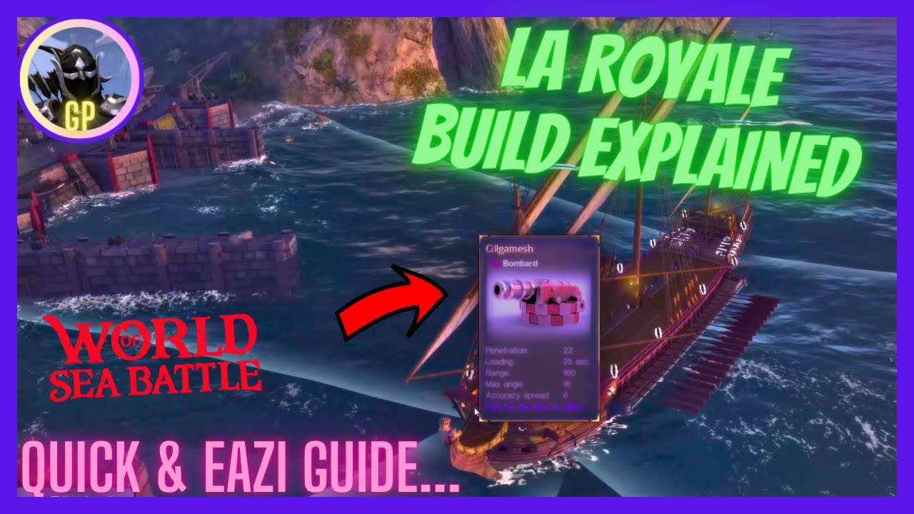 💥La Royale💥 PVP Build: World of Sea Battle - YouTube