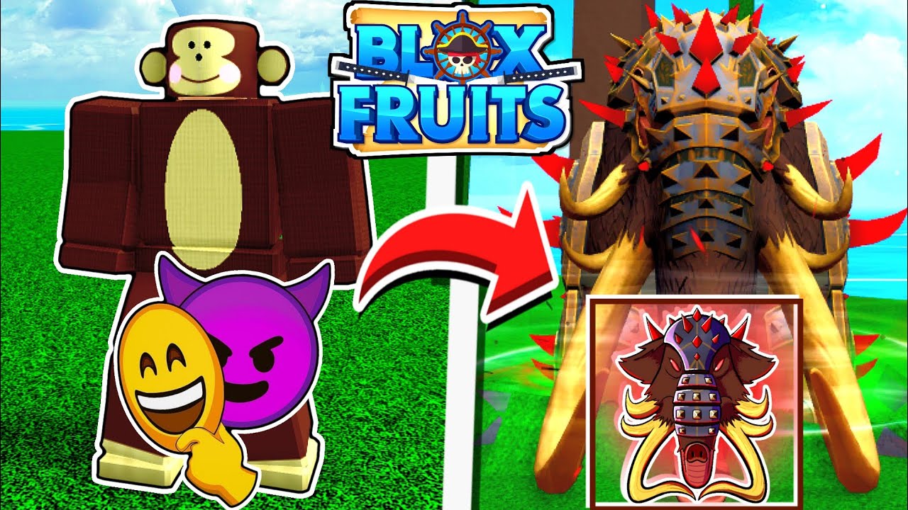 FRUTA MAMMOTH TROLANDO INICIANTES NO BLOX FRUITS UPDATE 20! - YouTube