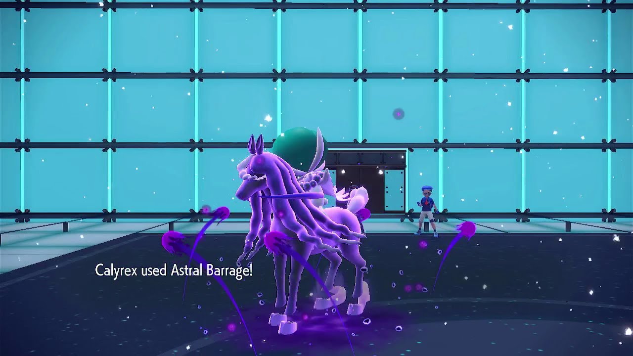 Pokémon Scarlet & Violet Multi{Calyrex Frightening Barrages} - YouTube