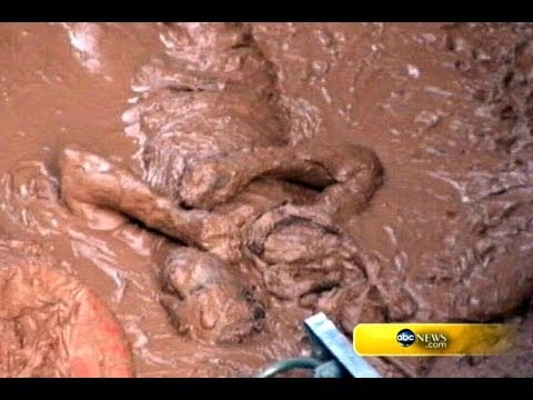 Man Gets Stuck in Mud