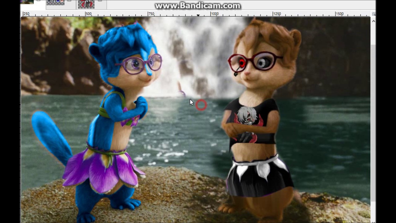 Jessica and Jessya edinting chipettes - YouTube