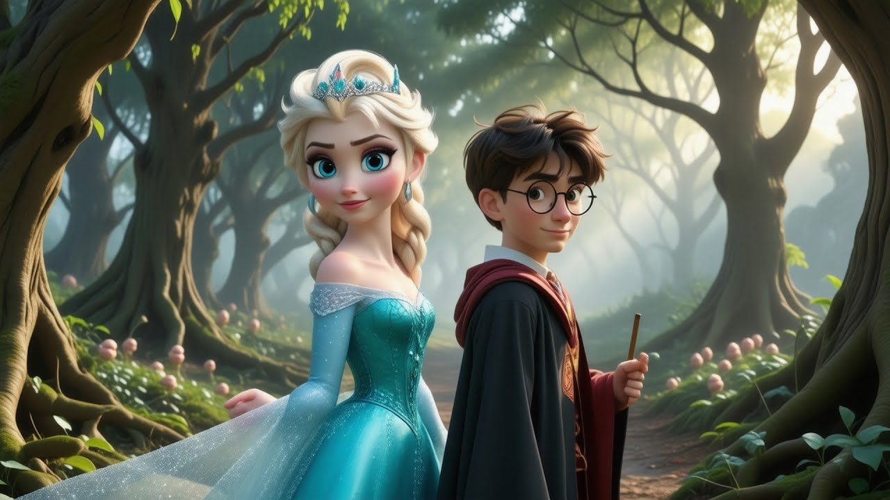 🆕Elsa and Harry Potter: ️The Winter Wizard’s Challenge ️#frozen - YouTube