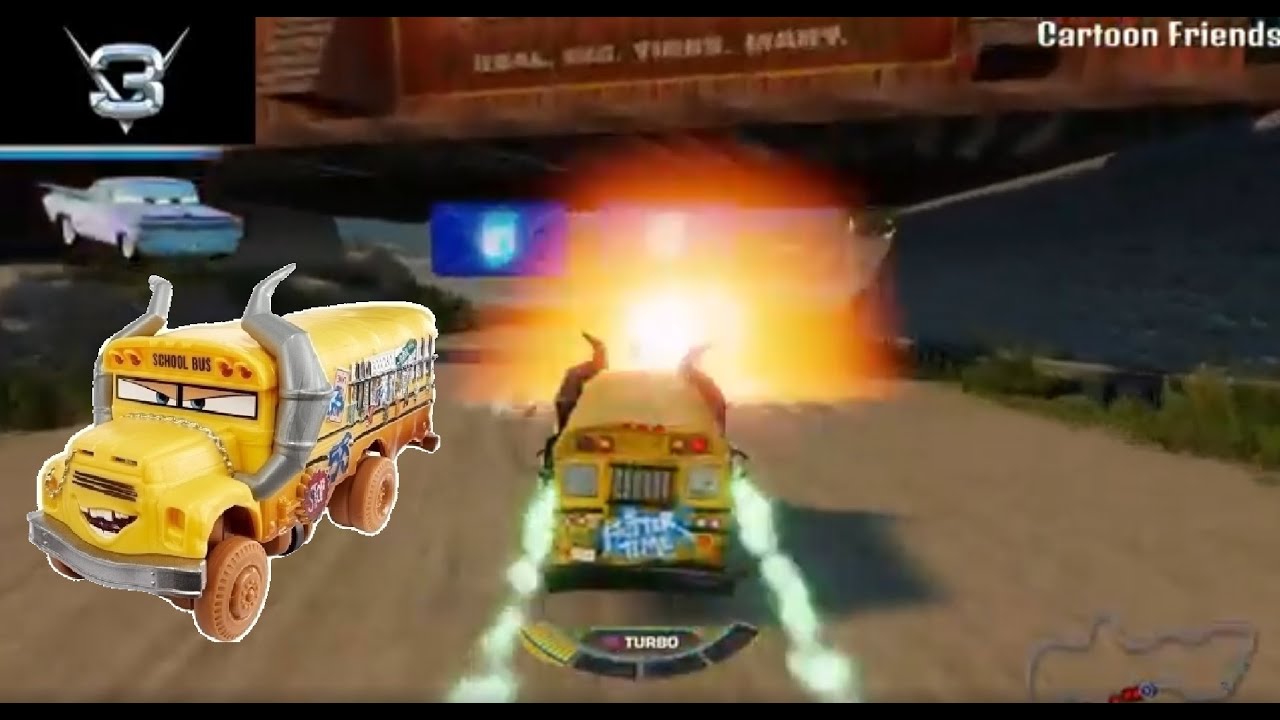 Cars 3 Battle race Ms.Fritter in Midnight sun at High Noon - YouTube