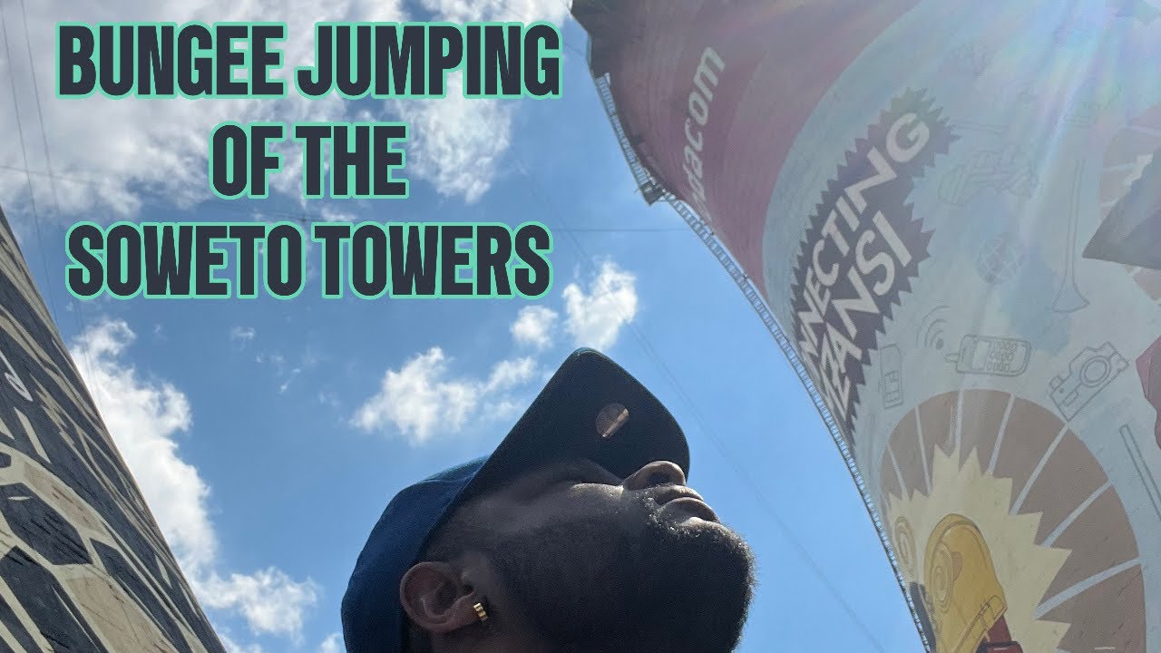 Bungee Jumping off of the Soweto Towers - YouTube