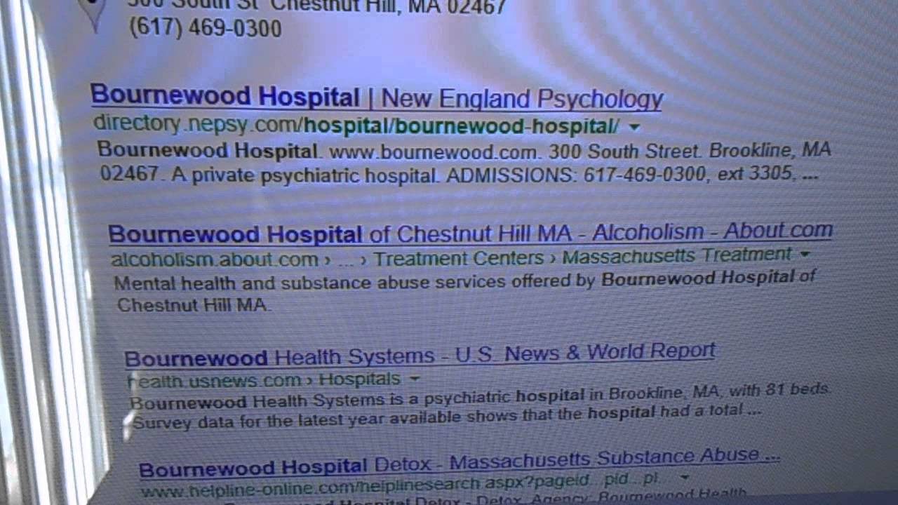 08/23/13: Video from 08/23/13: Discussion of the Bournewood Hospital ...