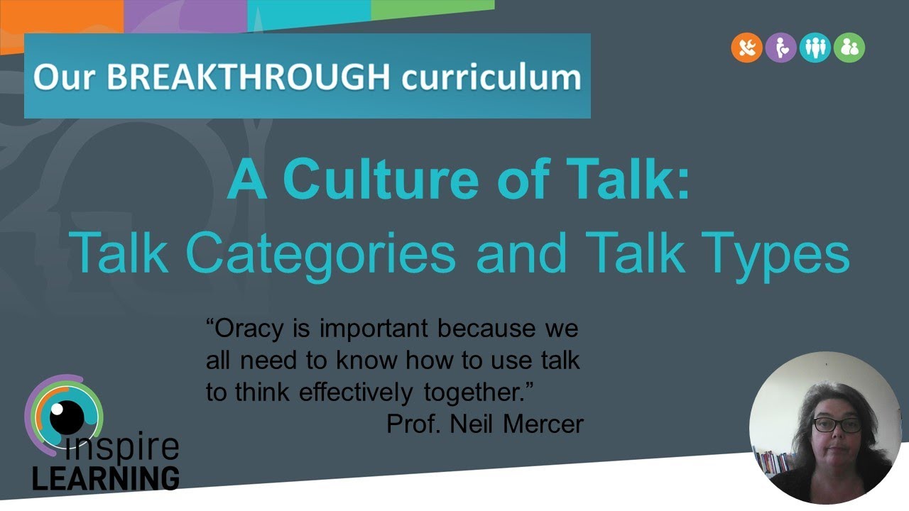 Session 2: A Culture for Talk: Talk Categories & Talk Types - YouTube