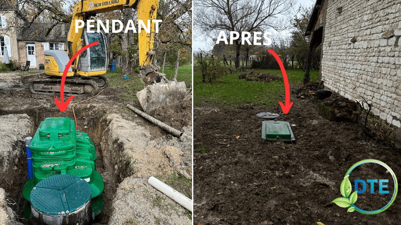 Pose d'une micro station d'épuration INNOCLAIR. - YouTube