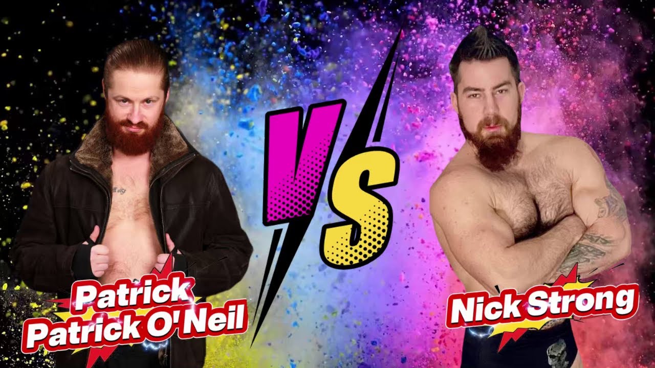 🎆 It's MAYHEM in MINTO! Patrick, Patrick O'Neil vs Nick Strong – NBWA ...