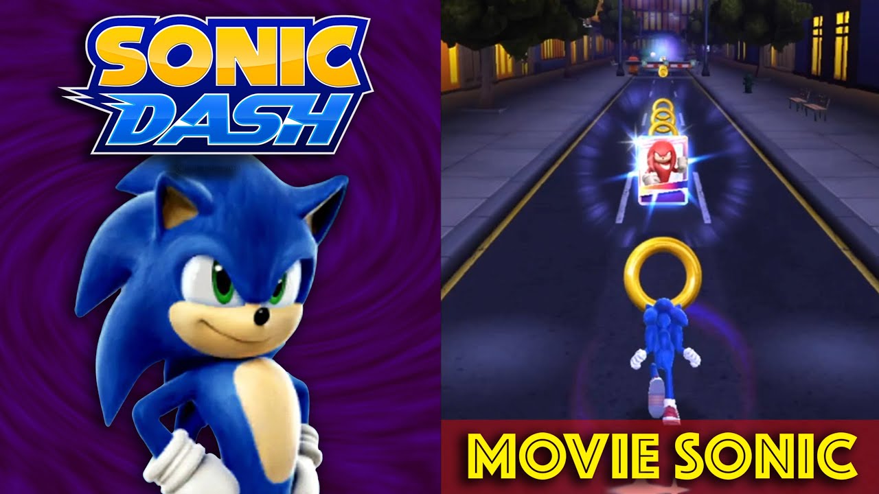 SONIC DASH - Movie Sonic (Gameplay) - YouTube