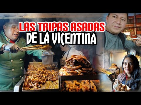 LAS DELICIOSAS TRIPAS ASADAS DE QUITO || Los chinchulines @ericclips593 ...
