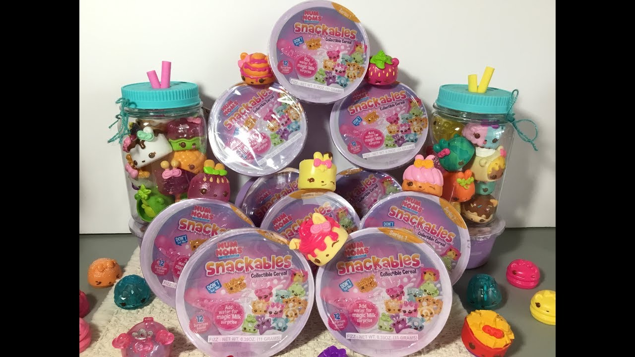 Num Noms Snackables Collectable Cereal Series 1 "Don't Eat" - YouTube