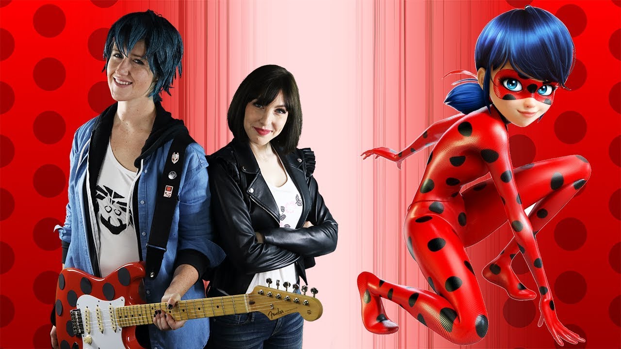 Miraculous Lady Bug Theme Cover (Feat. Wigs By Laura) - YouTube