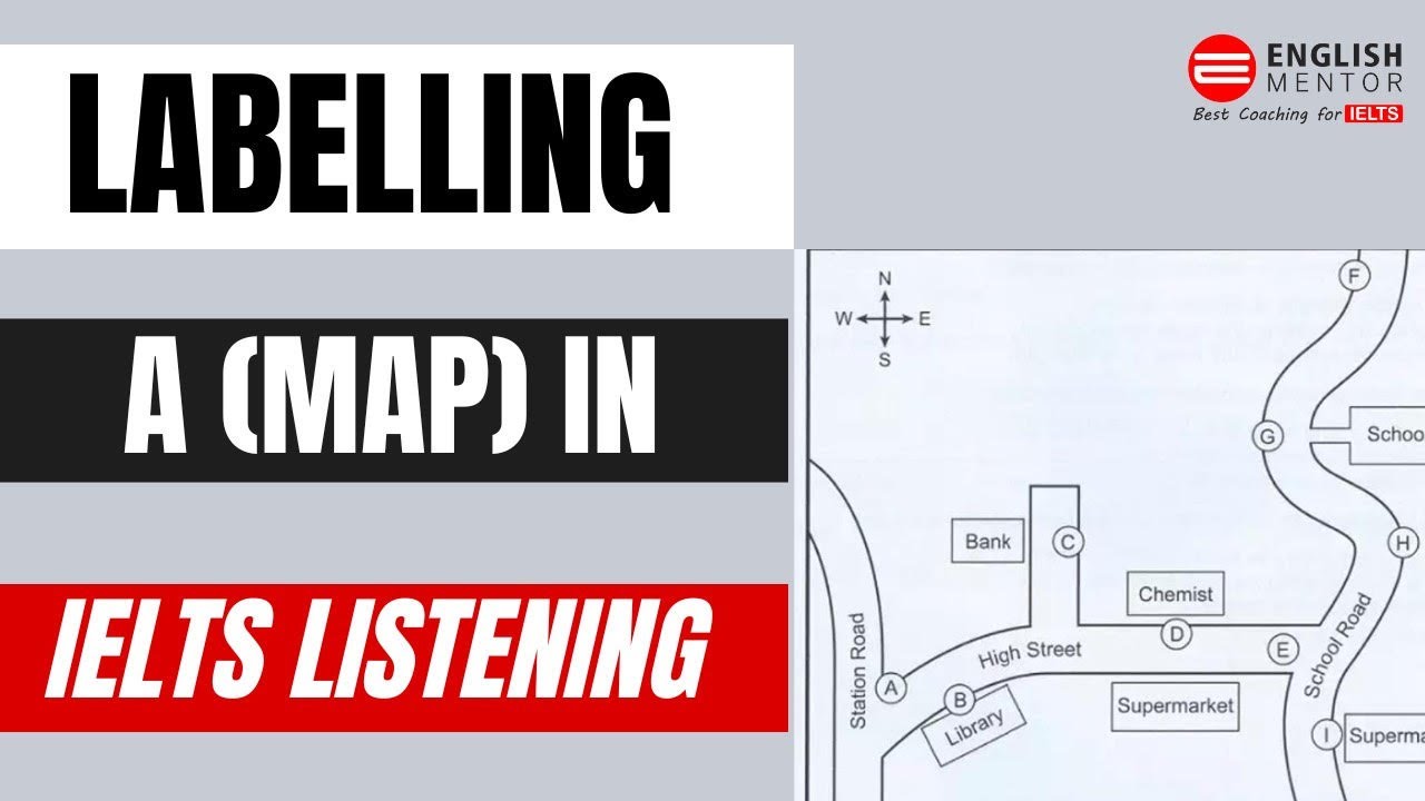 Labelling a Map Question & Practice Tips II IELTS Listening - YouTube