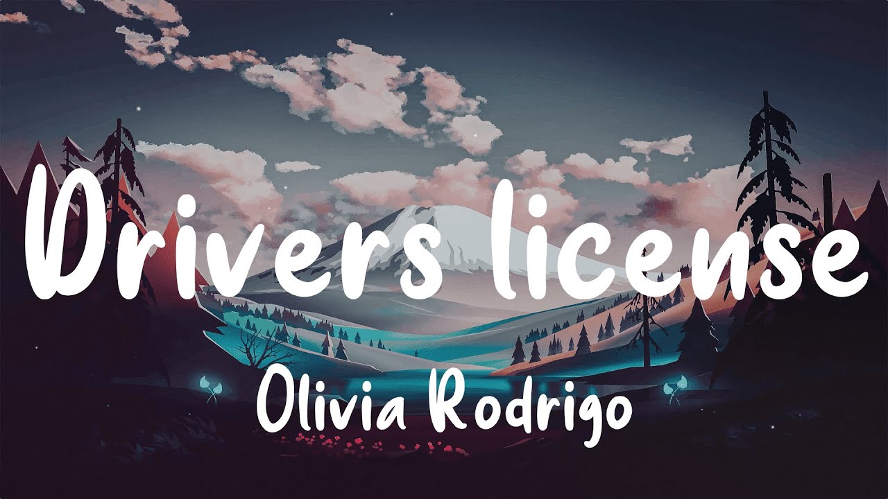 Olivia Rodrigo - drivers license (Lyrics) - YouTube