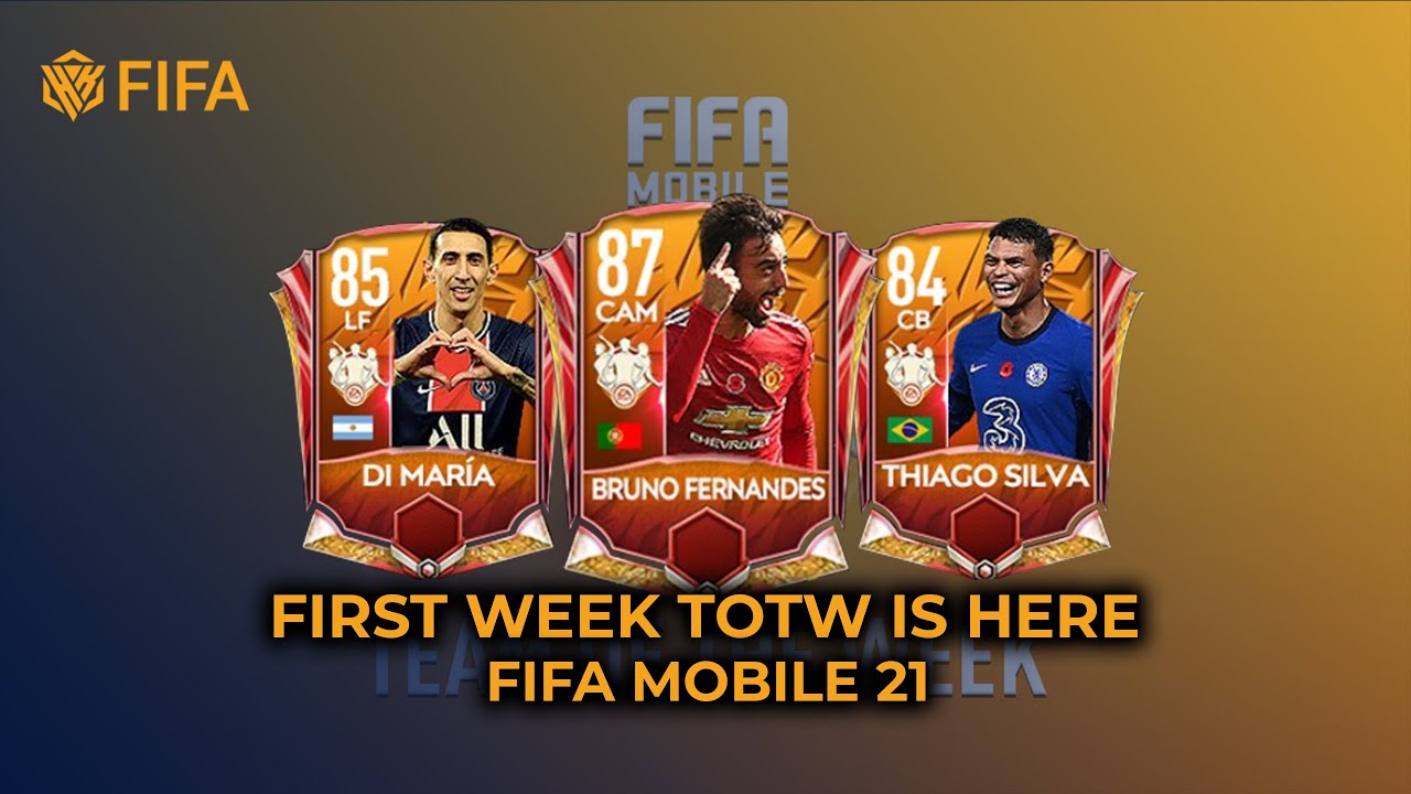 FIRST WEEK TOTW IS HERE IN FIFA MOBILE 21 | HK FIFA - YouTube