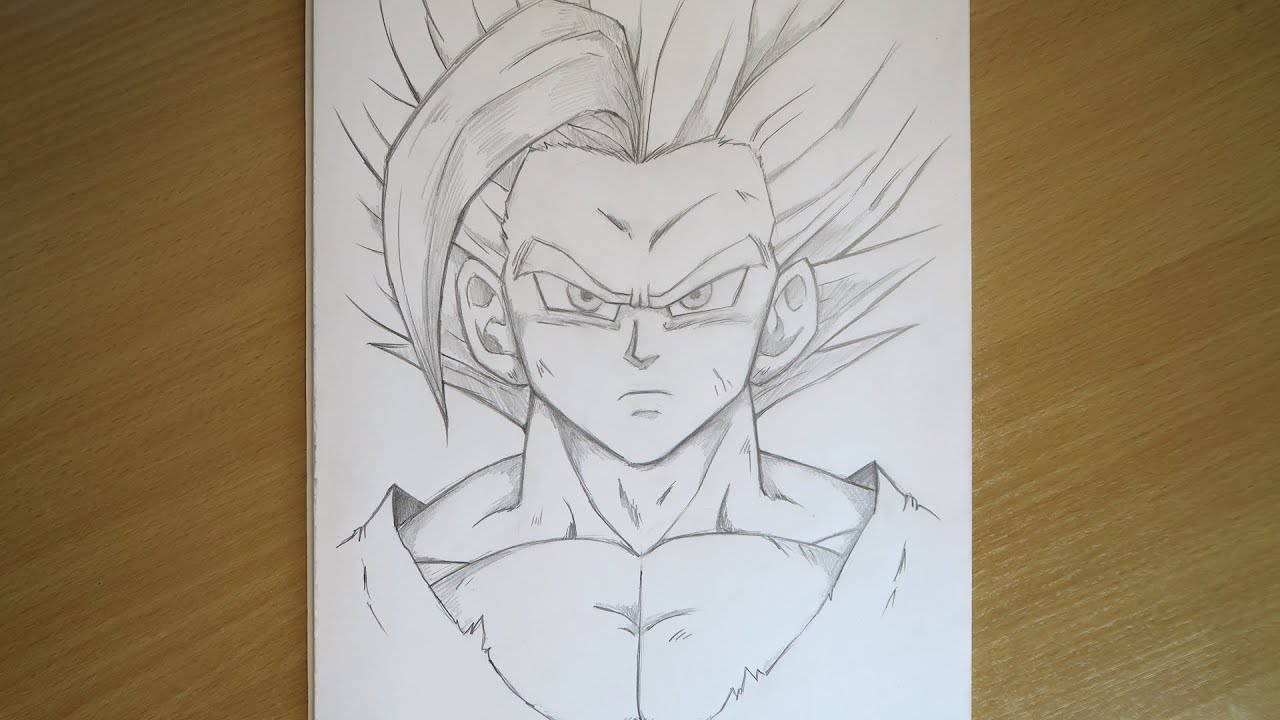 How to Draw Beast Gohan | Step by Step Drawing Tutorial | Dragon Ball 🐉 ...