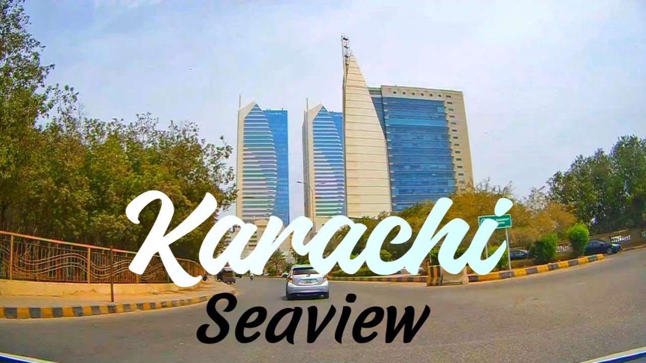 Karachi Seaview | karachi street view - YouTube
