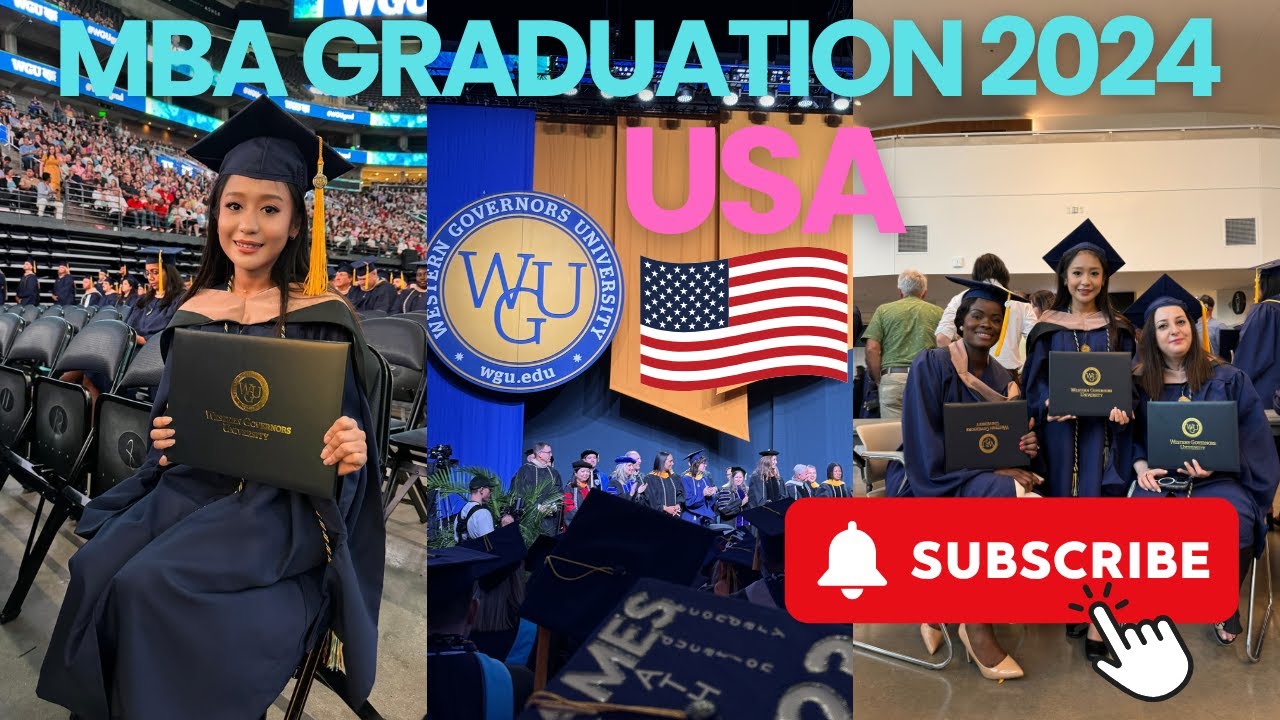 MBA graduation from WGU University👩🏻‍🎓🦋 - YouTube