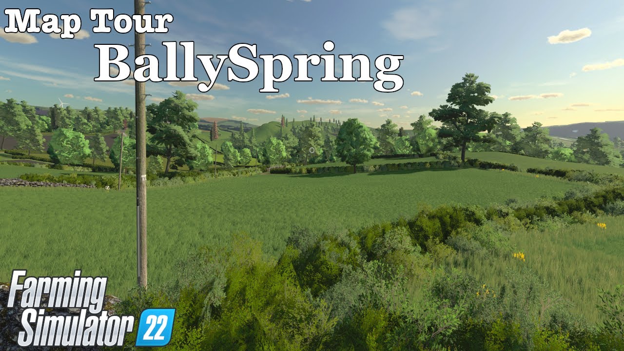 Map Tour | BallySpring | Farming Simulator 22 - YouTube