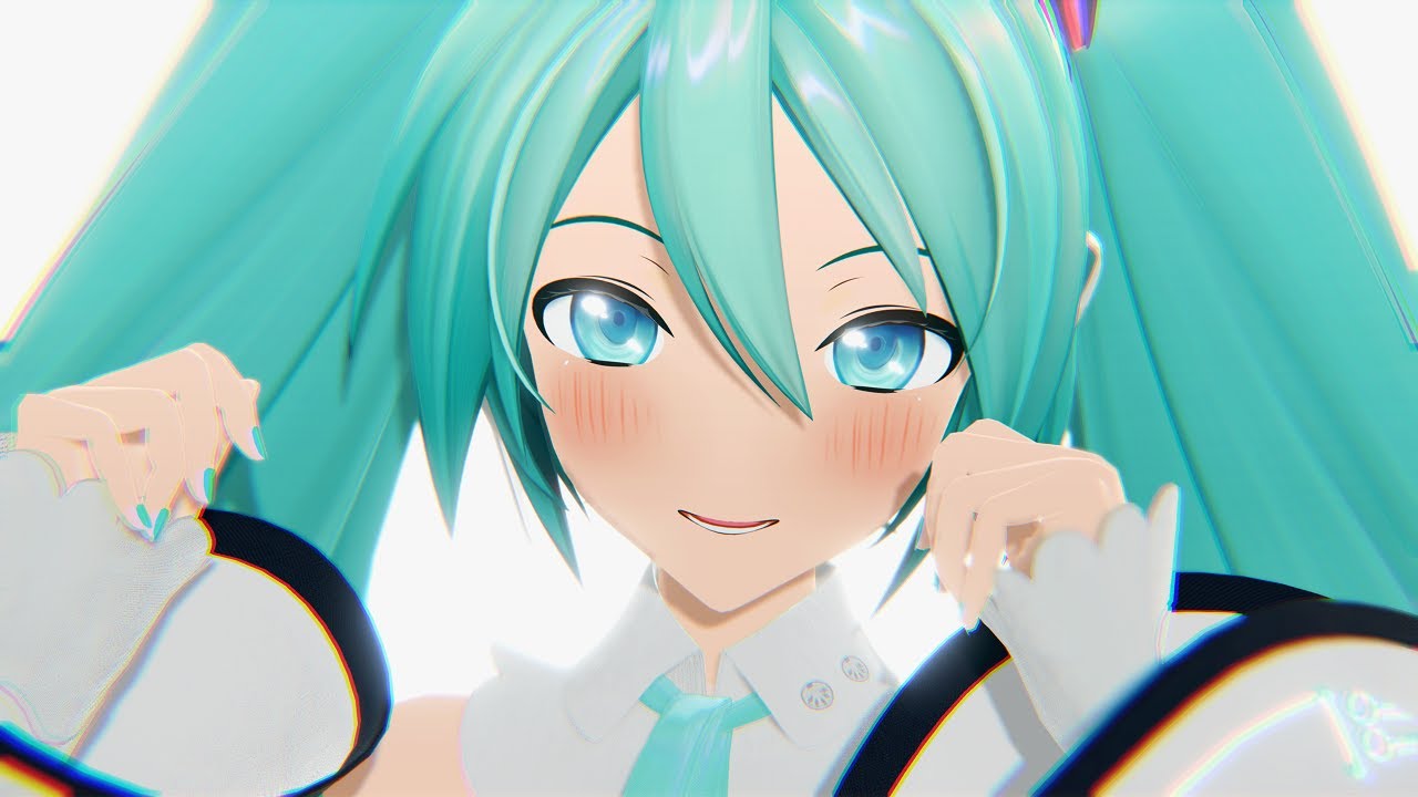 【Ray-MMD】アイシテ【YYB式初音ミクNT】【4K60fps】 - YouTube