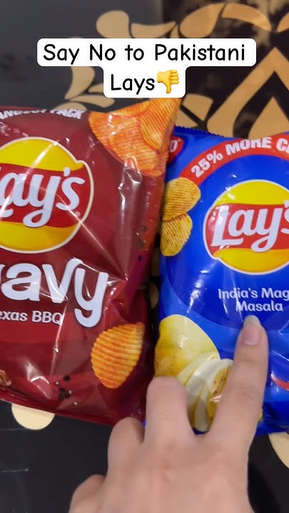 Pakistani Lays vs. International Lays #youtubeshorts #shorts #challenge - YouTube