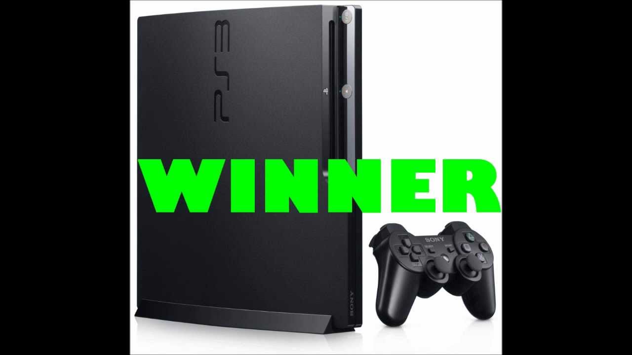 PlayStation 3 Giveaway Winner Announcement - YouTube