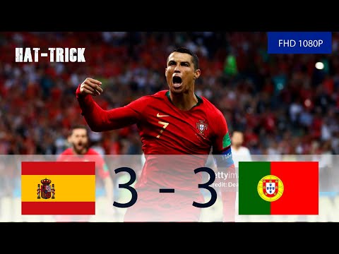 Portugal vs Espagne 3-3 | Coupe du Monde 2018 - Triplé de Ronaldo et Spectacle Inoubliable