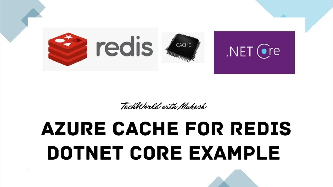 Azure Cache For Redis with dotnet core example - YouTube