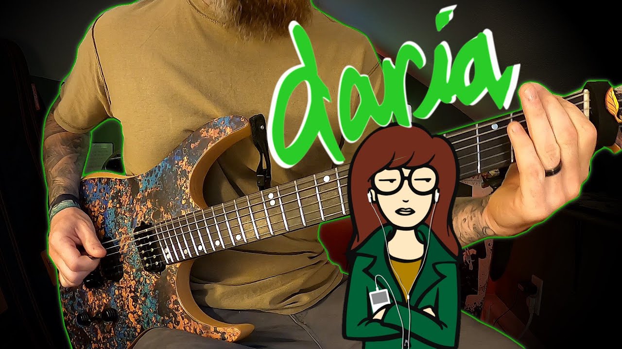 Daria Goes DJENT!! - Daria Theme Guitar Cover - Ormsby Hype GTR Copper ...