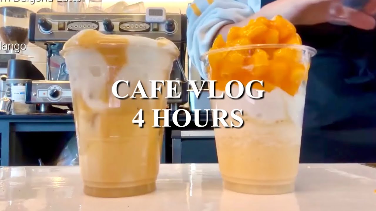 🍋🍸Gimme lemonade🍸🍋｜Cafe Vlog｜ASMR｜Beverage Making｜4 Hours Collection ...