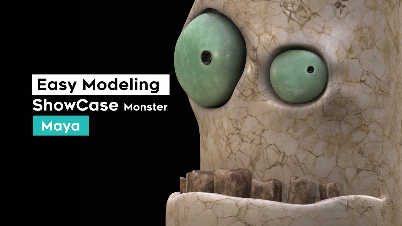 Showcase Monster Modeling in Maya || Timelapse - YouTube