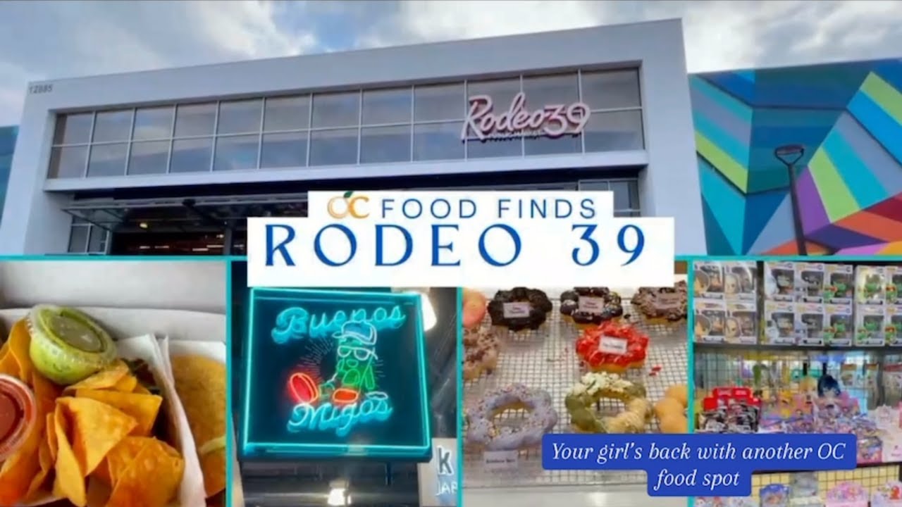 Rodeo 39 Public Market: Mini Tour & Food Vlog - YouTube