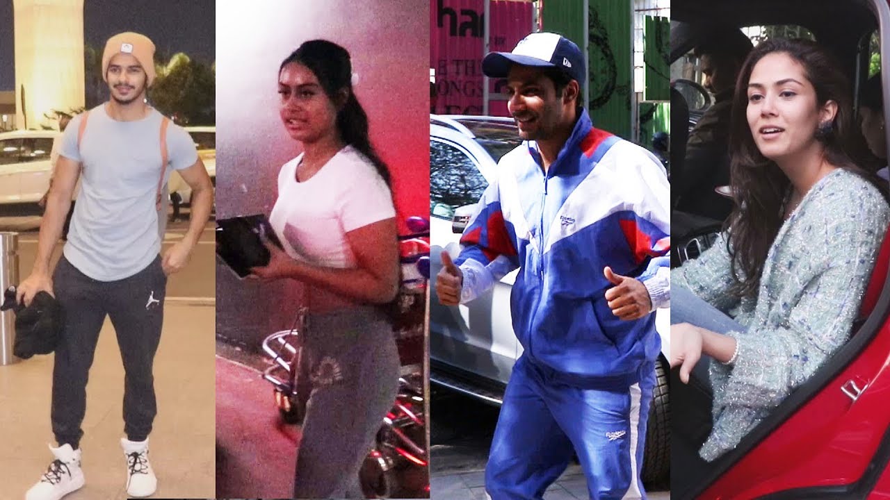 Varun Dhawan, Ishaan Khattar, Mira Rajput And Nysa Devgan Spotted In ...