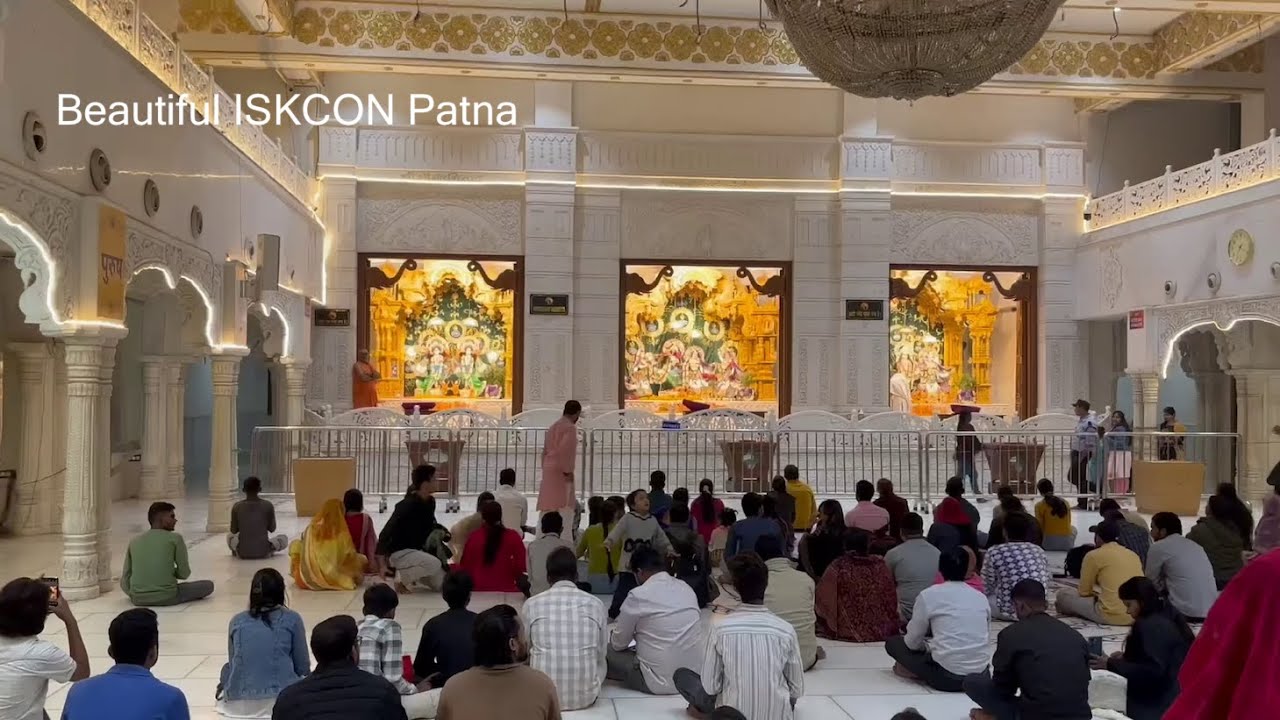 ISKCON Patna Temple Tour 🙏 | Top Places to Visit in Patna - YouTube