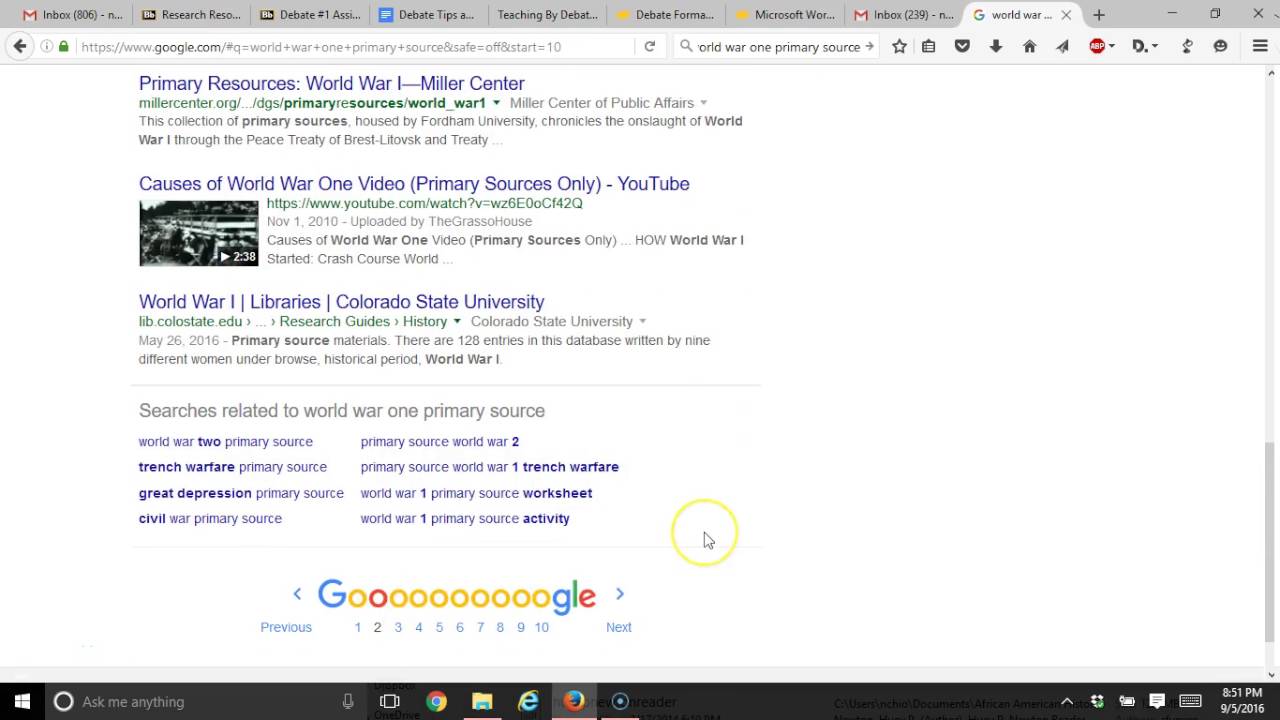 Finding Primary Sources - YouTube