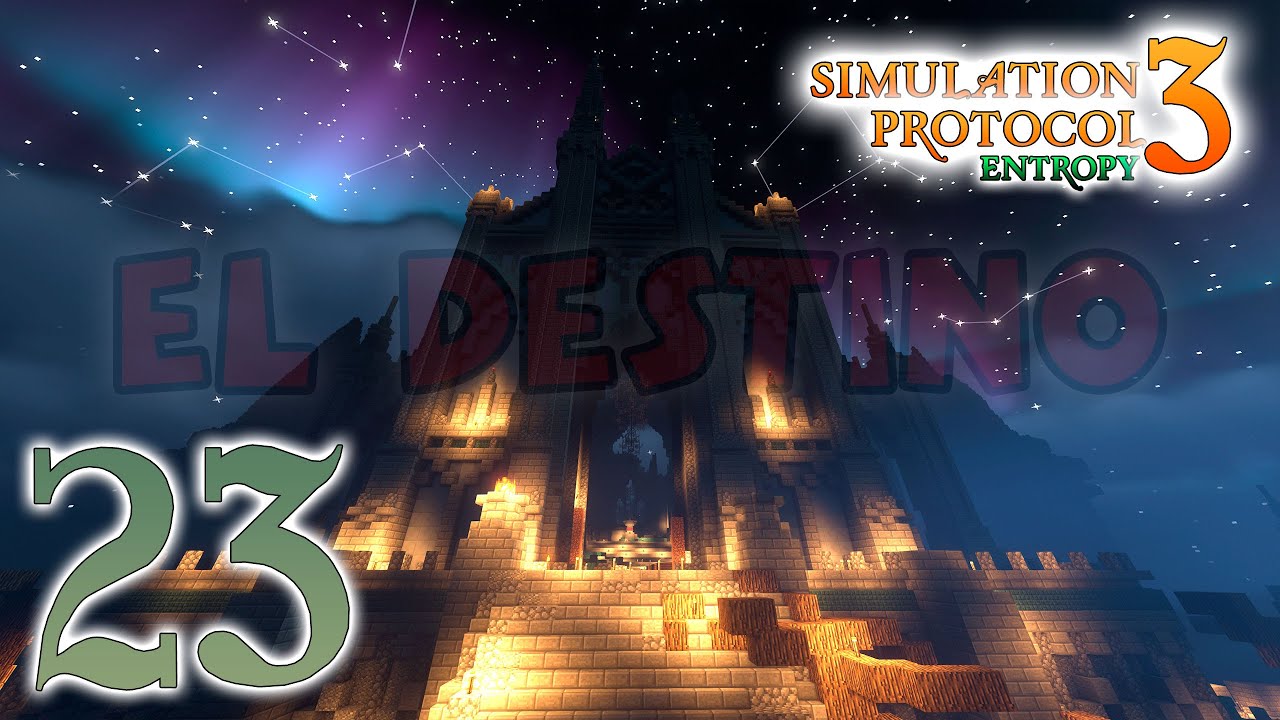 Las ESCALERAS INFERNALES en Minecraft Simulation Protocol 3: Entropy ...