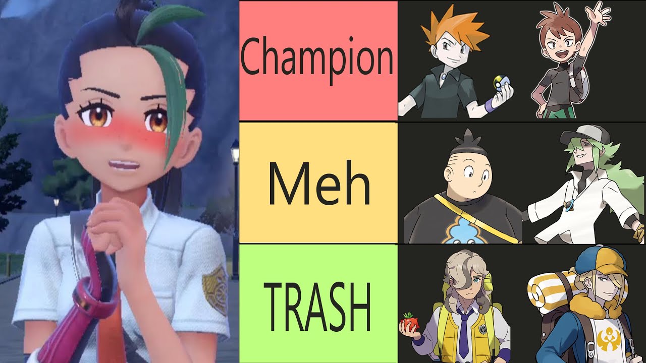 Ranking Pokémon Rivals By Strength Youtube