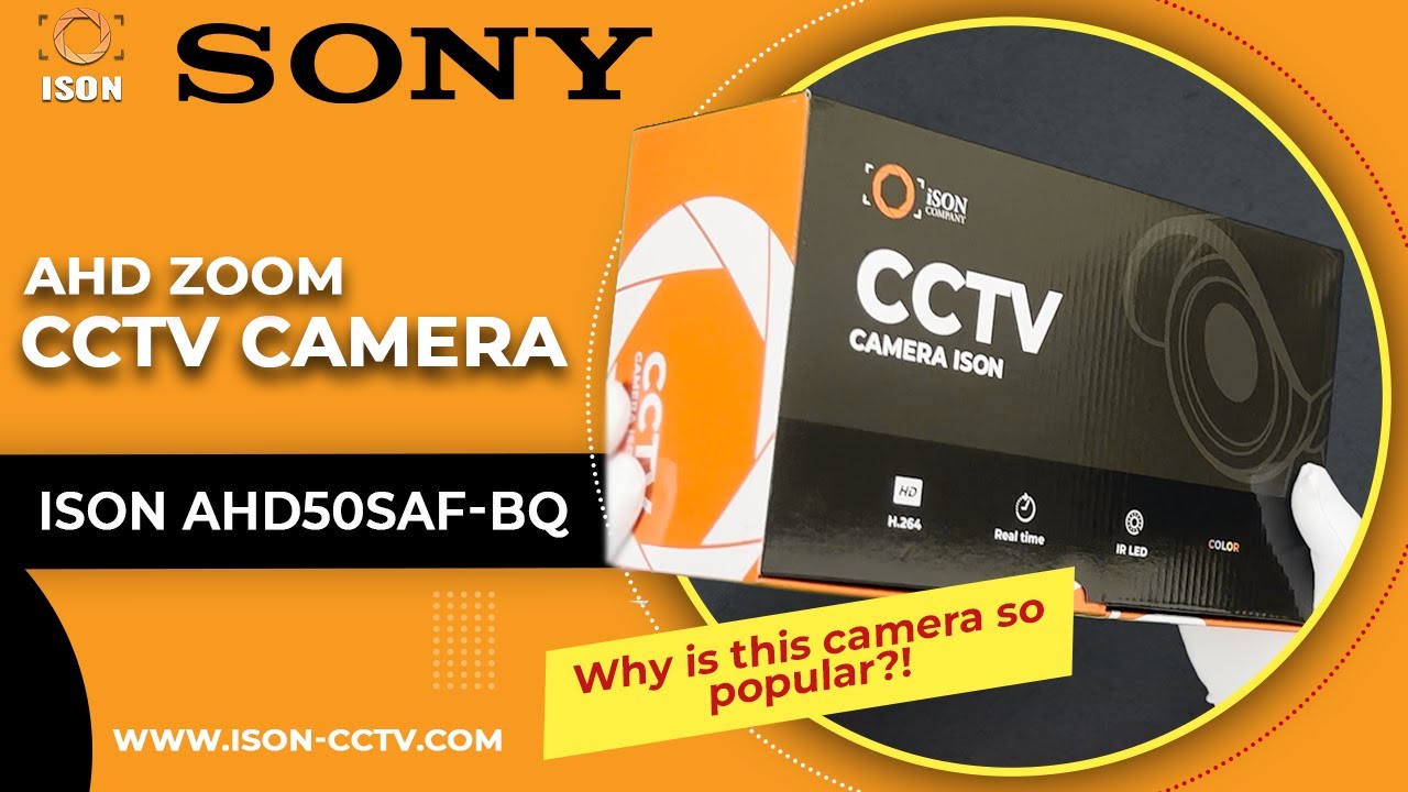 ISON AHD50SAF-BQ TOP CCTV CAMERA! Why so popular? - YouTube