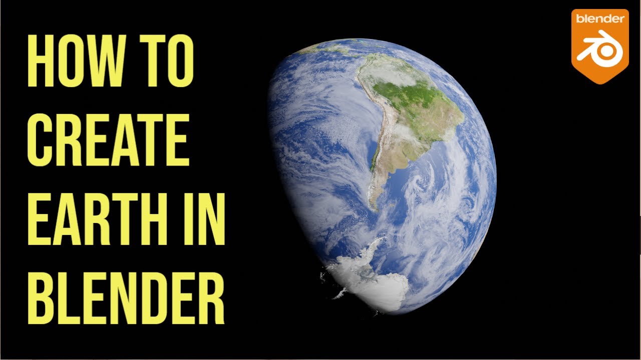 How to make earth in blender | Earth Modeling. - YouTube