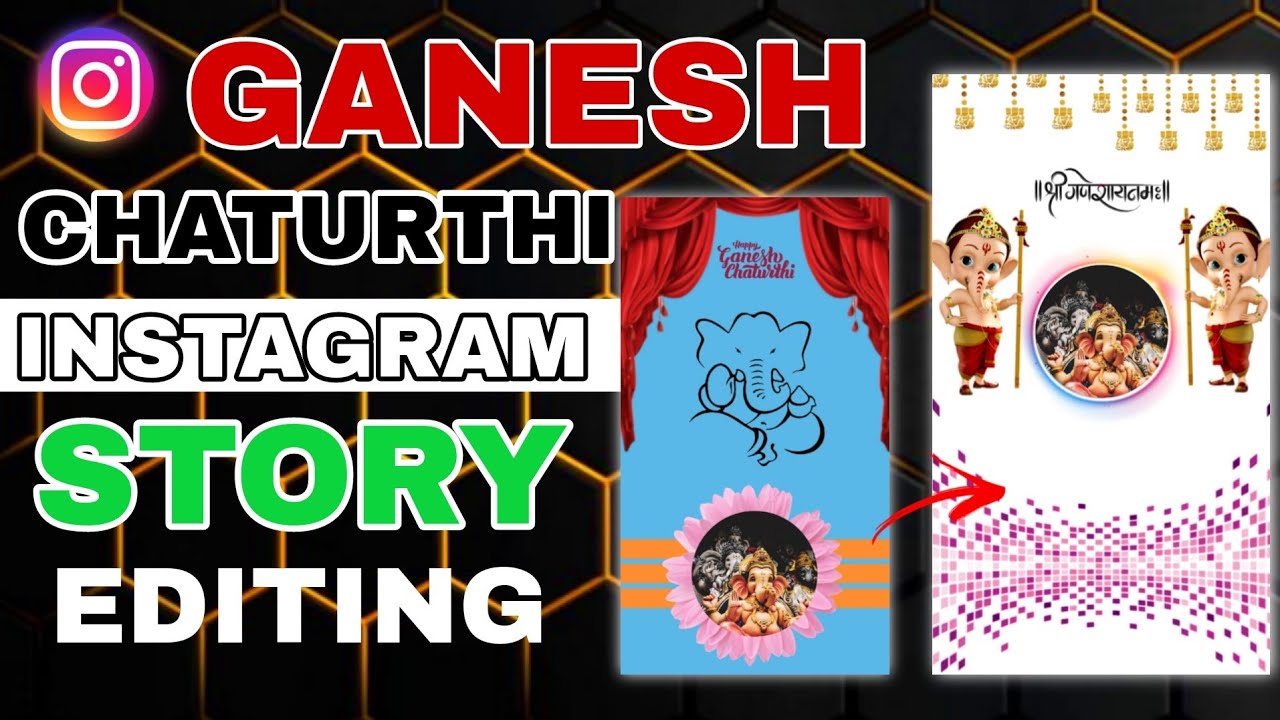 Ganesh Chaturthi Instagram Story Ideas | Instagram Story Ideas ganpati ...